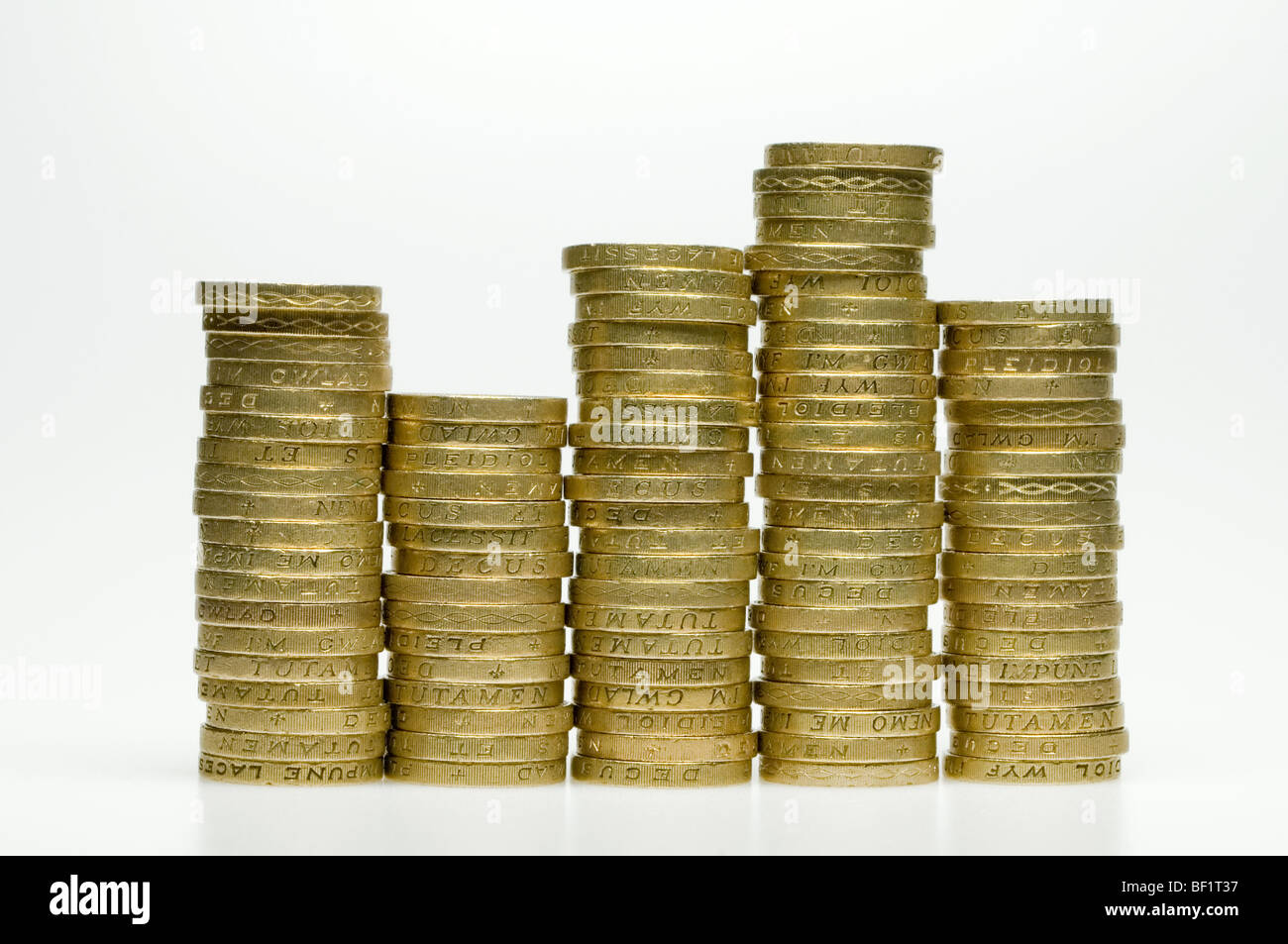 Stack Of 100 Pennies