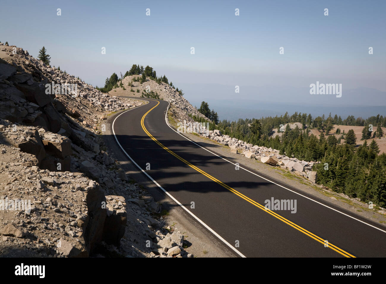 Route 7 rim drive - Crater Lake National Park Oregon. Rim Drive is a ...