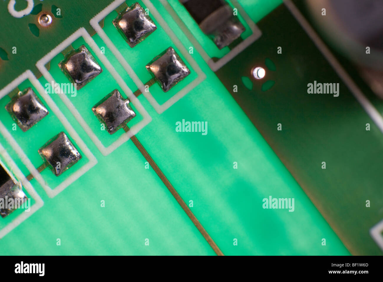 computer circuit board extreme close up Stock Photo - Alamy