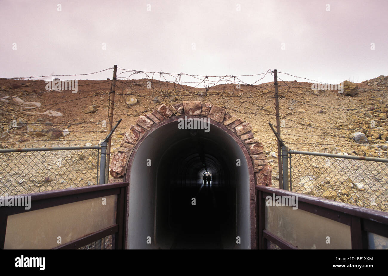 Tunnel Entrance to a Copper Mine in Butte, Montana Stock Photo - Alamy