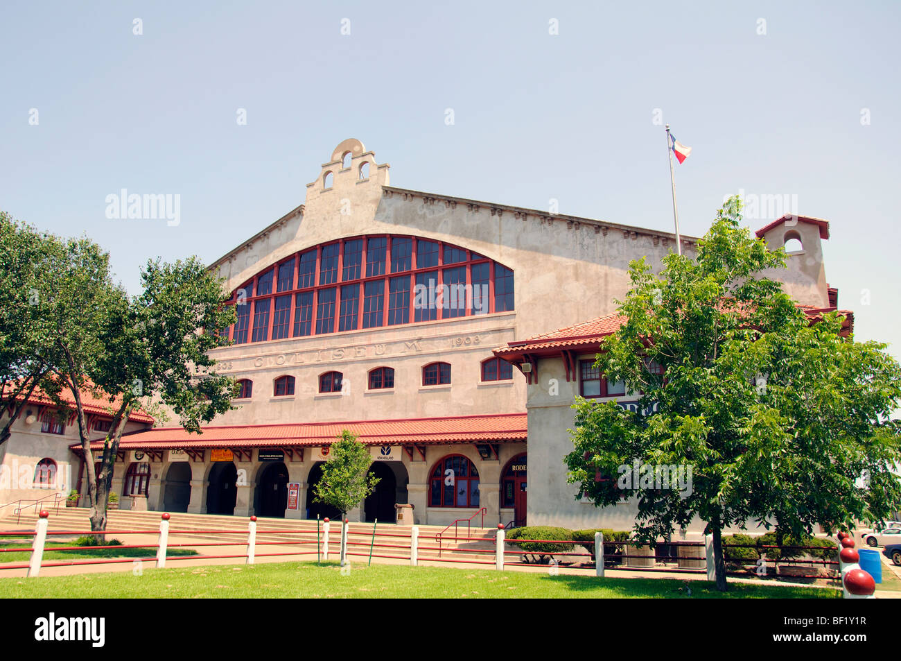 Coliseum at Stockyards, Fort Worth, Texas Stock Photo - Alamy