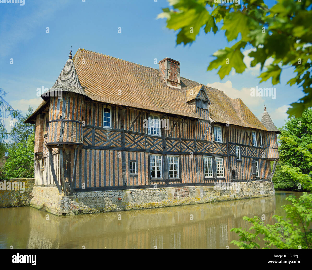 Coupesarte Manoir, Normandy, France Stock Photo - Alamy