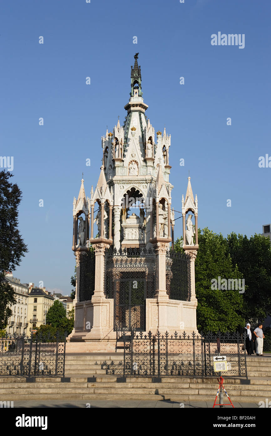 Brunswick monument, Geneva, Canton of Geneva, Switzerland Stock Photo ...
