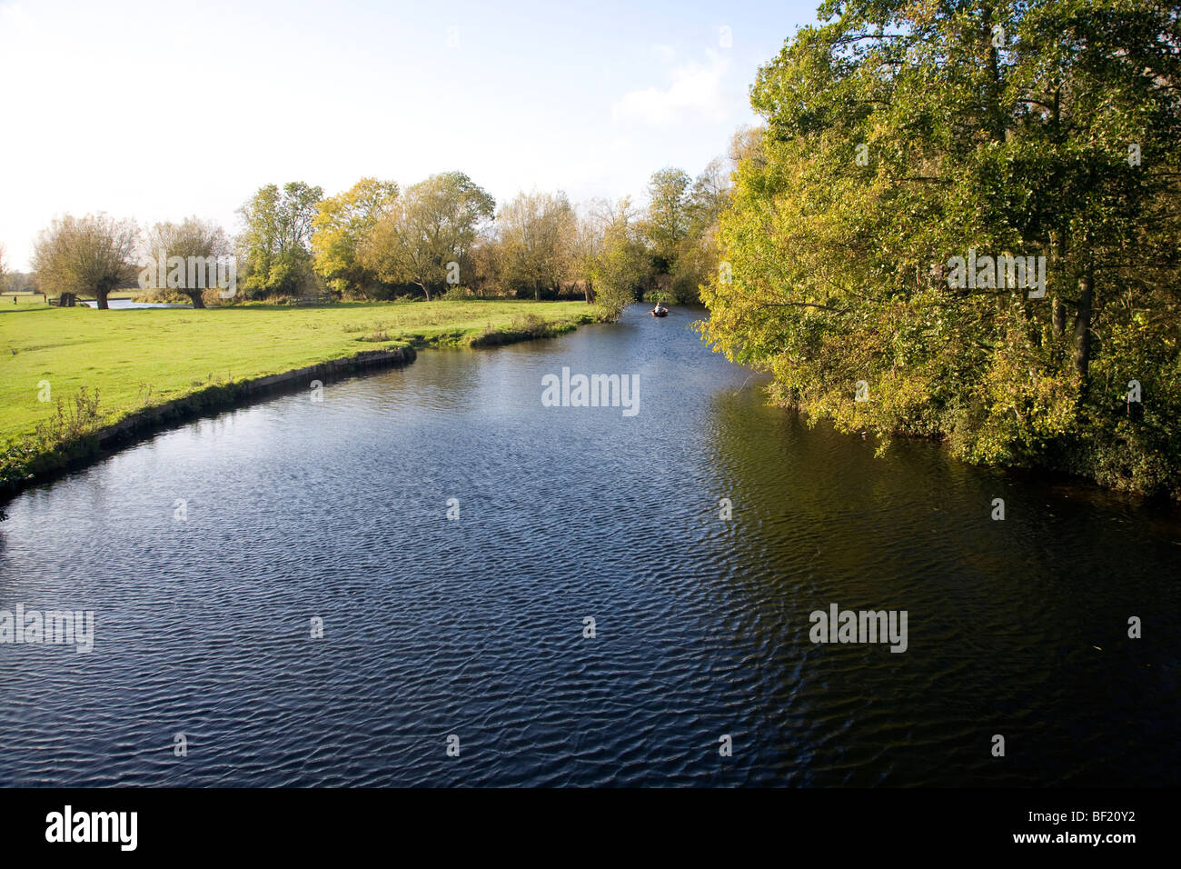 River Stour, Flatford Mill, Suffolk, England Stock Photo - Alamy