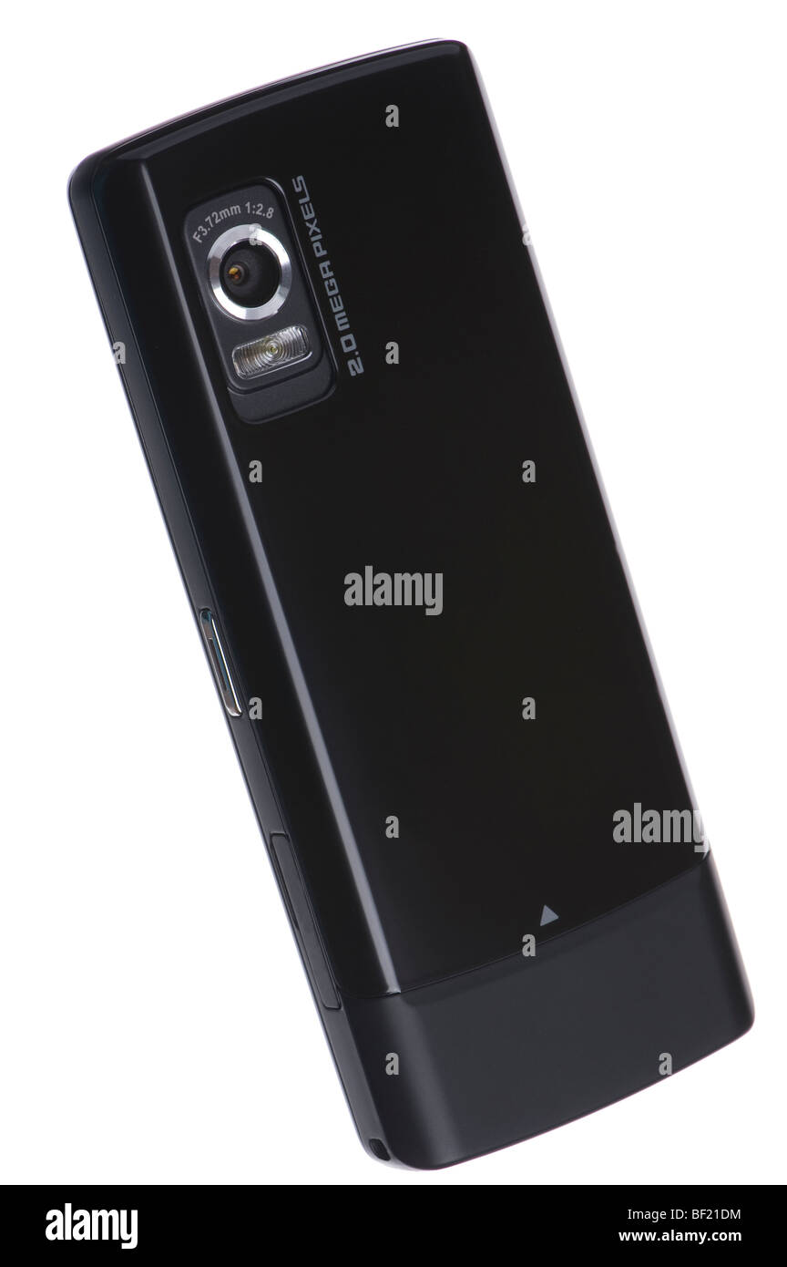 object on white - mobile phone close up Stock Photo - Alamy