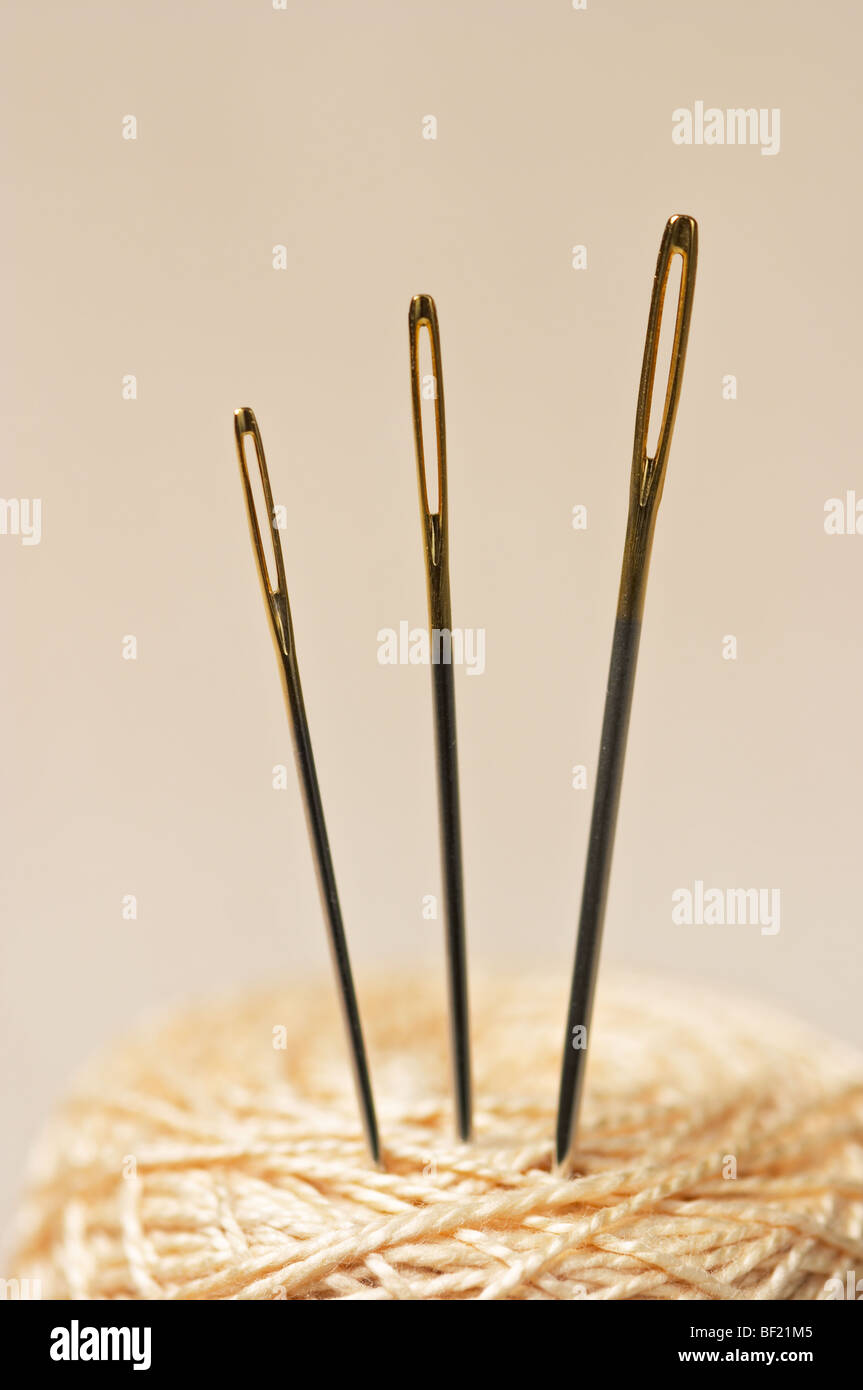 Eyelet needles hi-res stock photography and images - Alamy