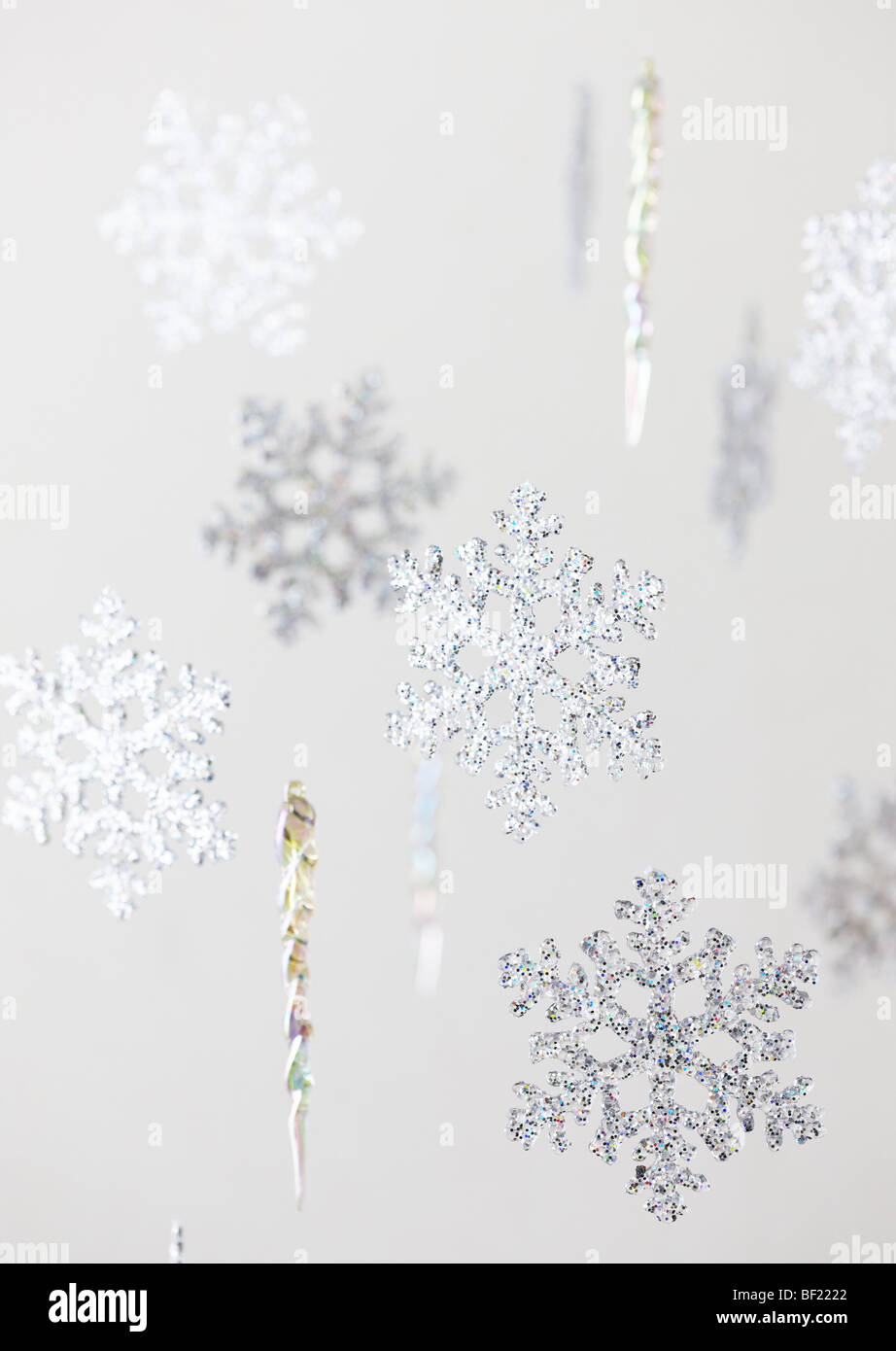 Snow crystal image Stock Photo - Alamy