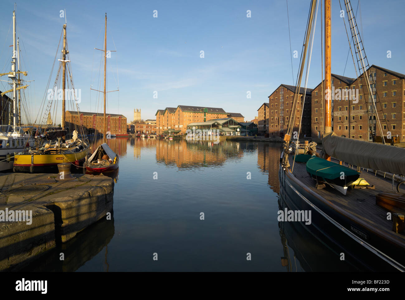 A New View of the Docks Stock Photo - Alamy