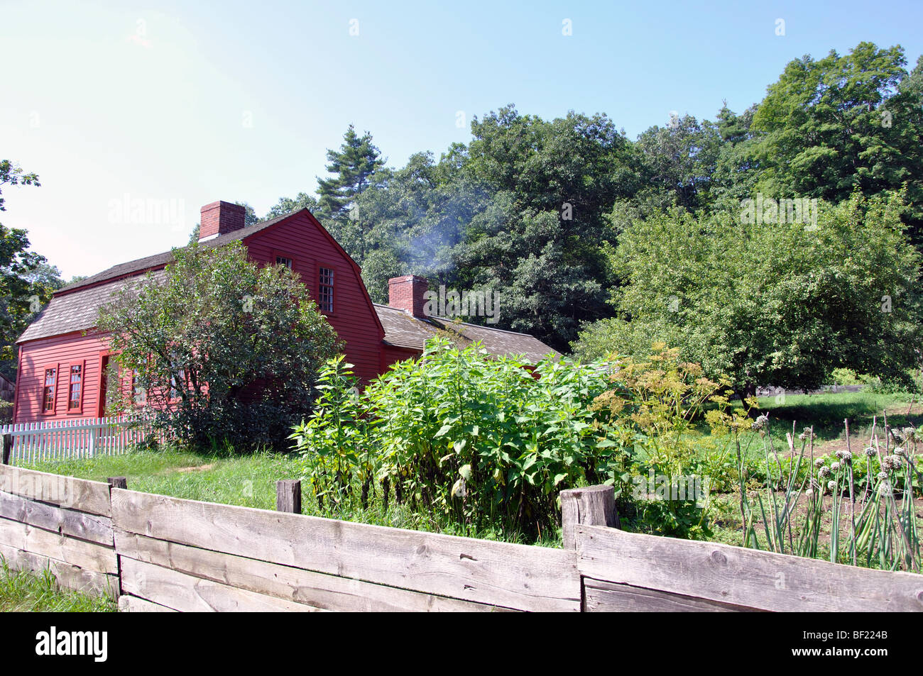 Old farmhouse in Massachusetts Stock Photo - Alamy