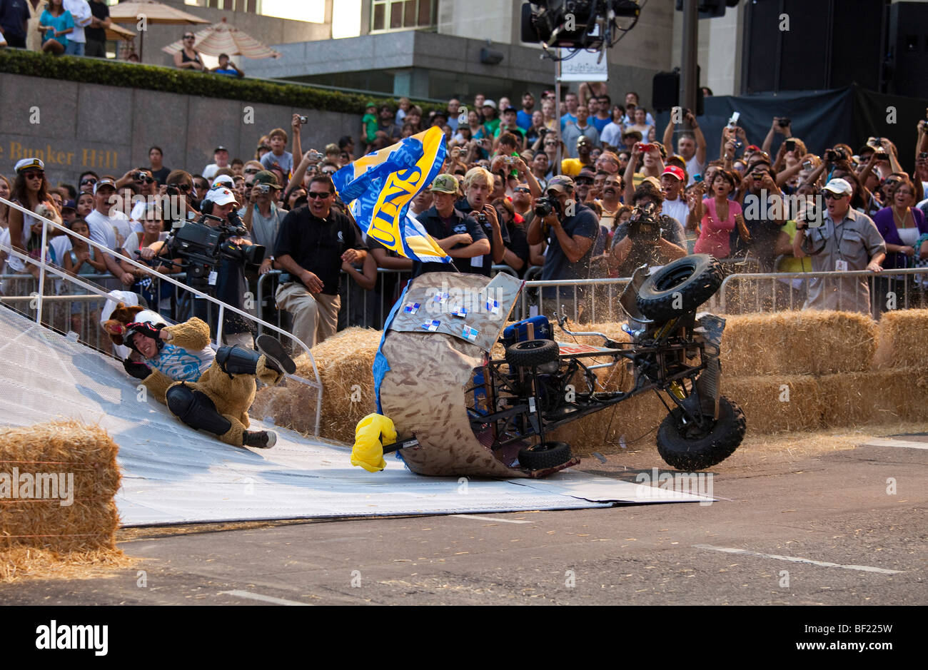Redbull "Red bull" go-kart soapbox "soap box" kart race la Los Angeles ...