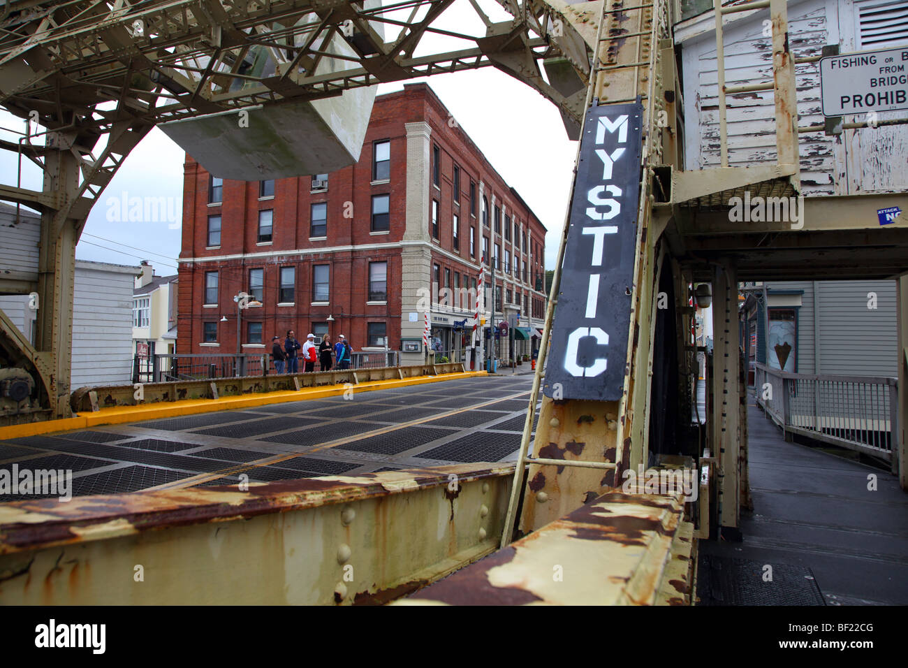 Mystic river drawbridge hi-res stock photography and images - Alamy
