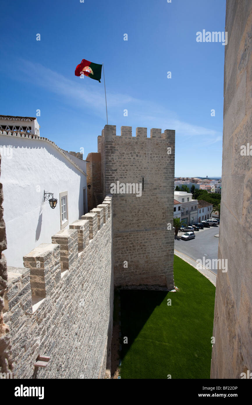 Portugal Loule Castle Stock Photo - Alamy