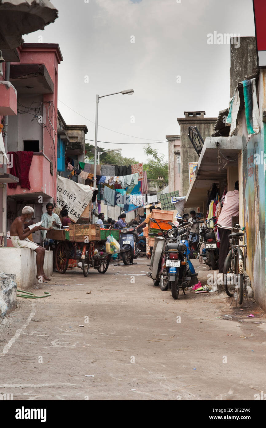 Indian street scene hi-res stock photography and images - Alamy