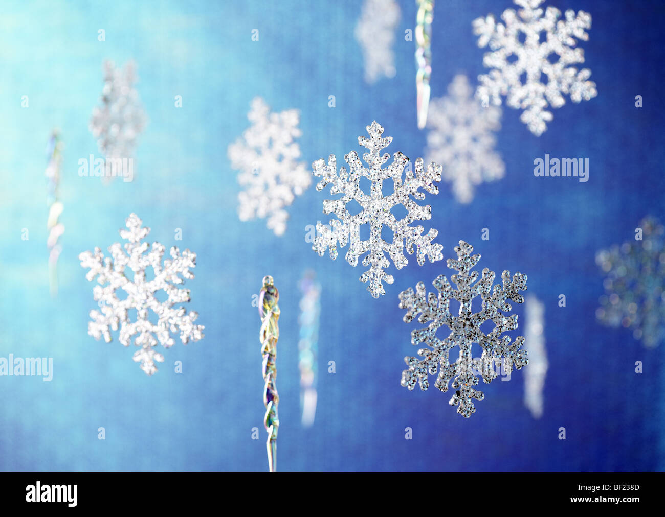 Snow crystal image Stock Photo - Alamy