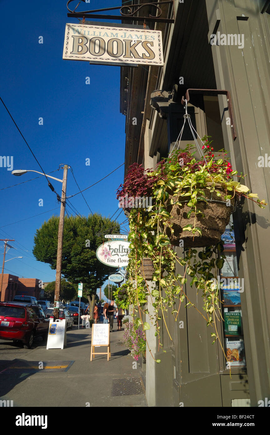 Street in downtown Port Townsend Washington Stock Photo - Alamy