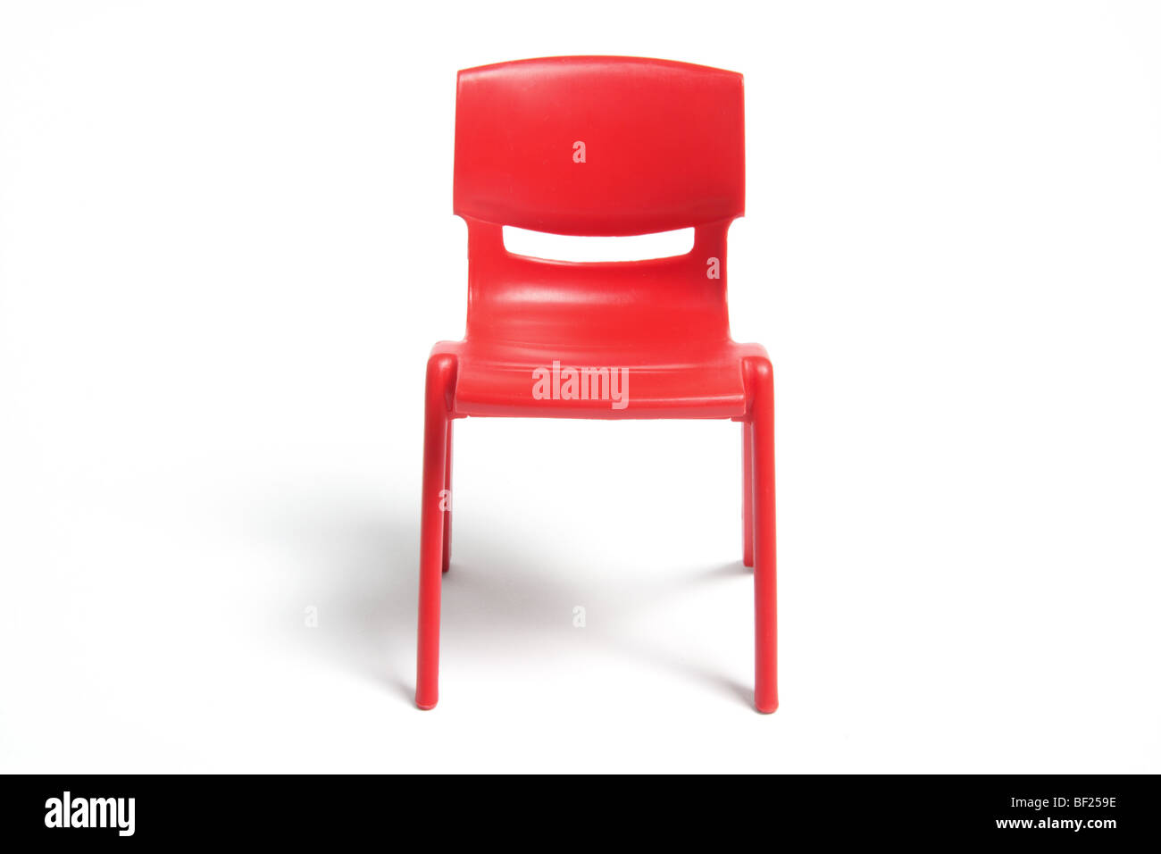 Plastic Miniature Chair Stock Photo - Alamy
