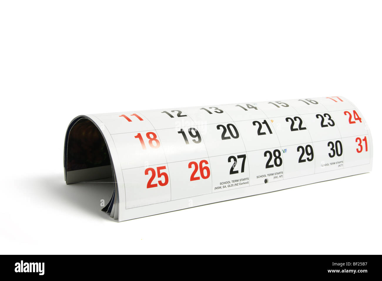 Calendar dates hi-res stock photography and images - Alamy