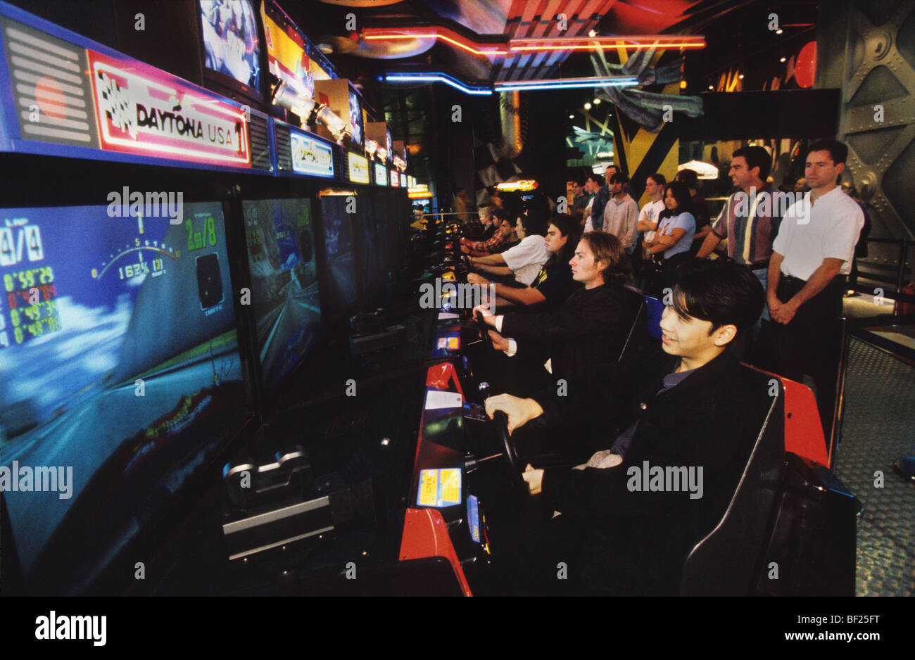 Sega World, virtual reality, video games, Trocadero. London, England ...