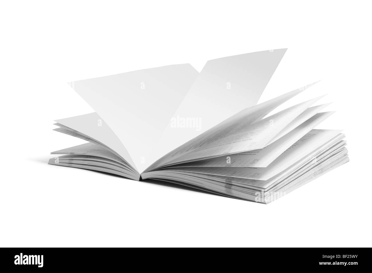 Open book cut out Black and White Stock Photos & Images - Alamy
