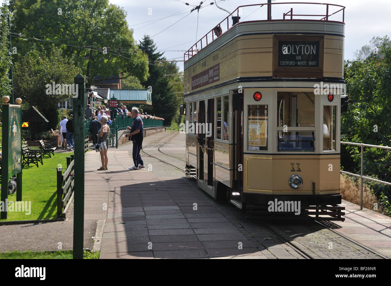 Seaton Tram, Colyton, Devon Stock Photo - Alamy