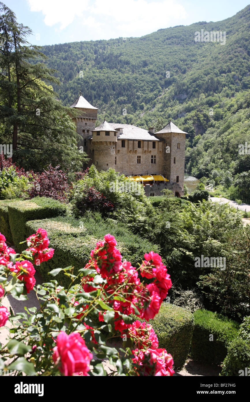 France La Case Castle Stock Photo - Alamy