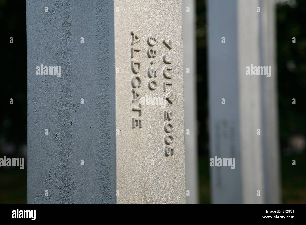 7 July Memorial in Hyde Park, London, UK Stock Photo - Alamy