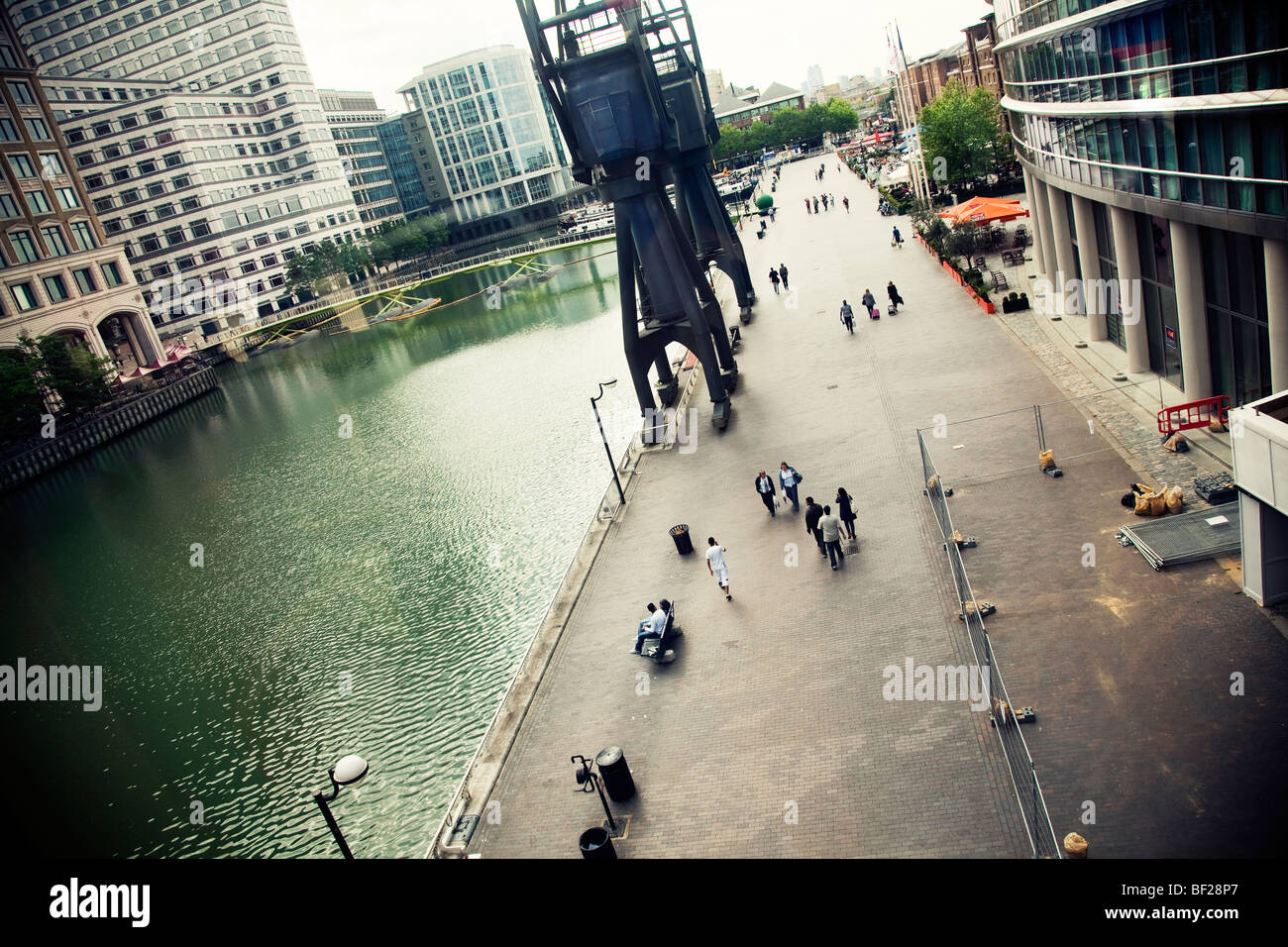West India Quay Crane High Resolution Stock Photography and Images - Alamy