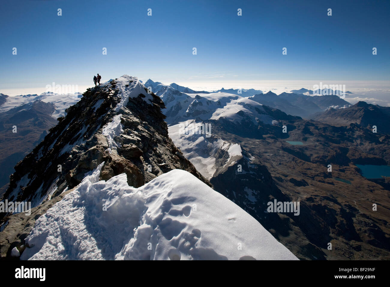 Matterhorn summit climber hi-res stock photography and images - Alamy