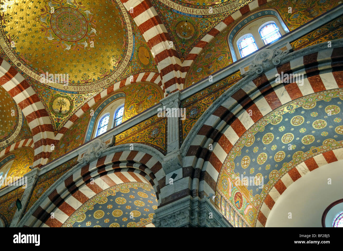Golden Byzantine Style or Byzantine-inspired Ceiling & Interior of ...