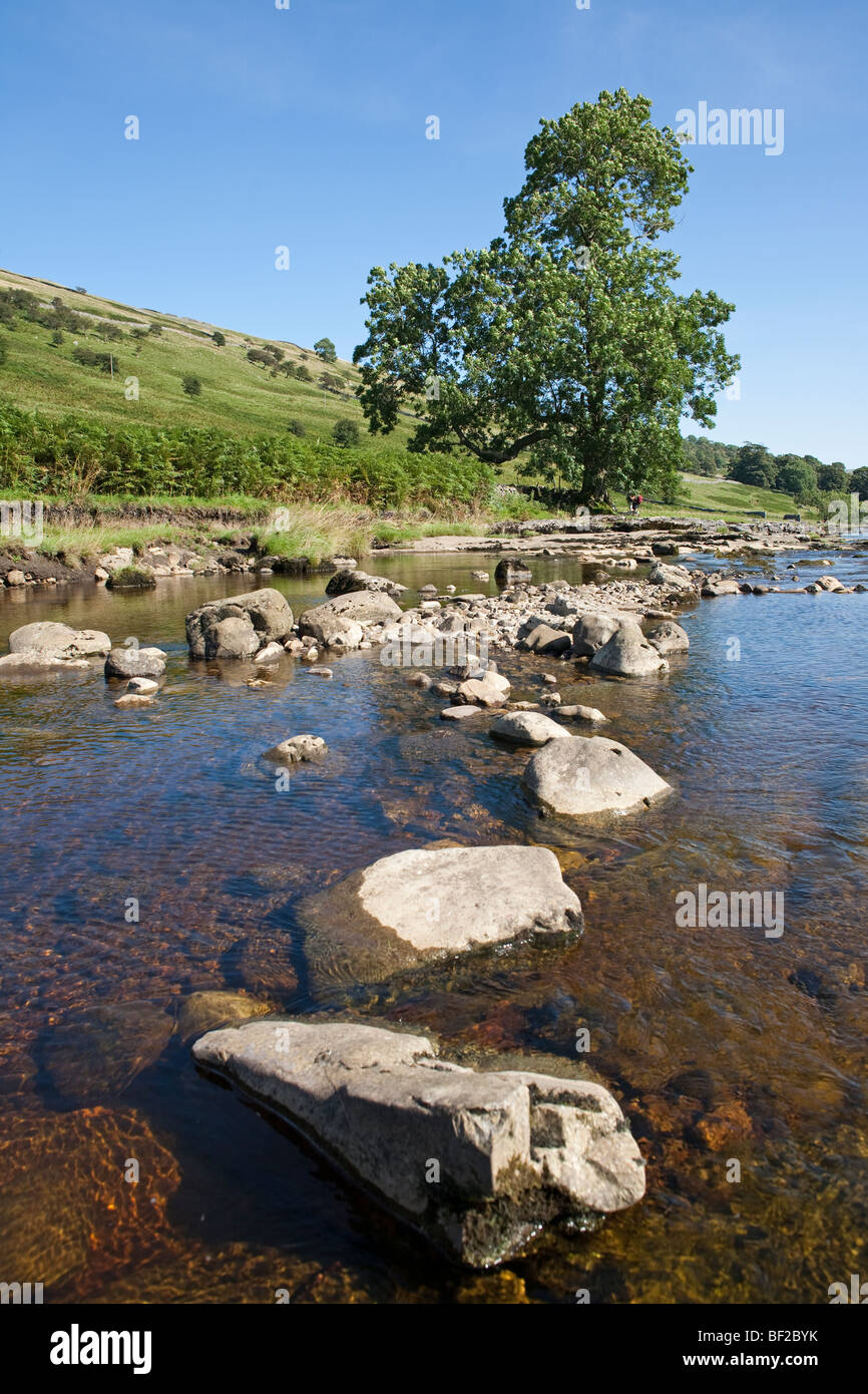 River wharfe at hubberholme hi-res stock photography and images - Alamy