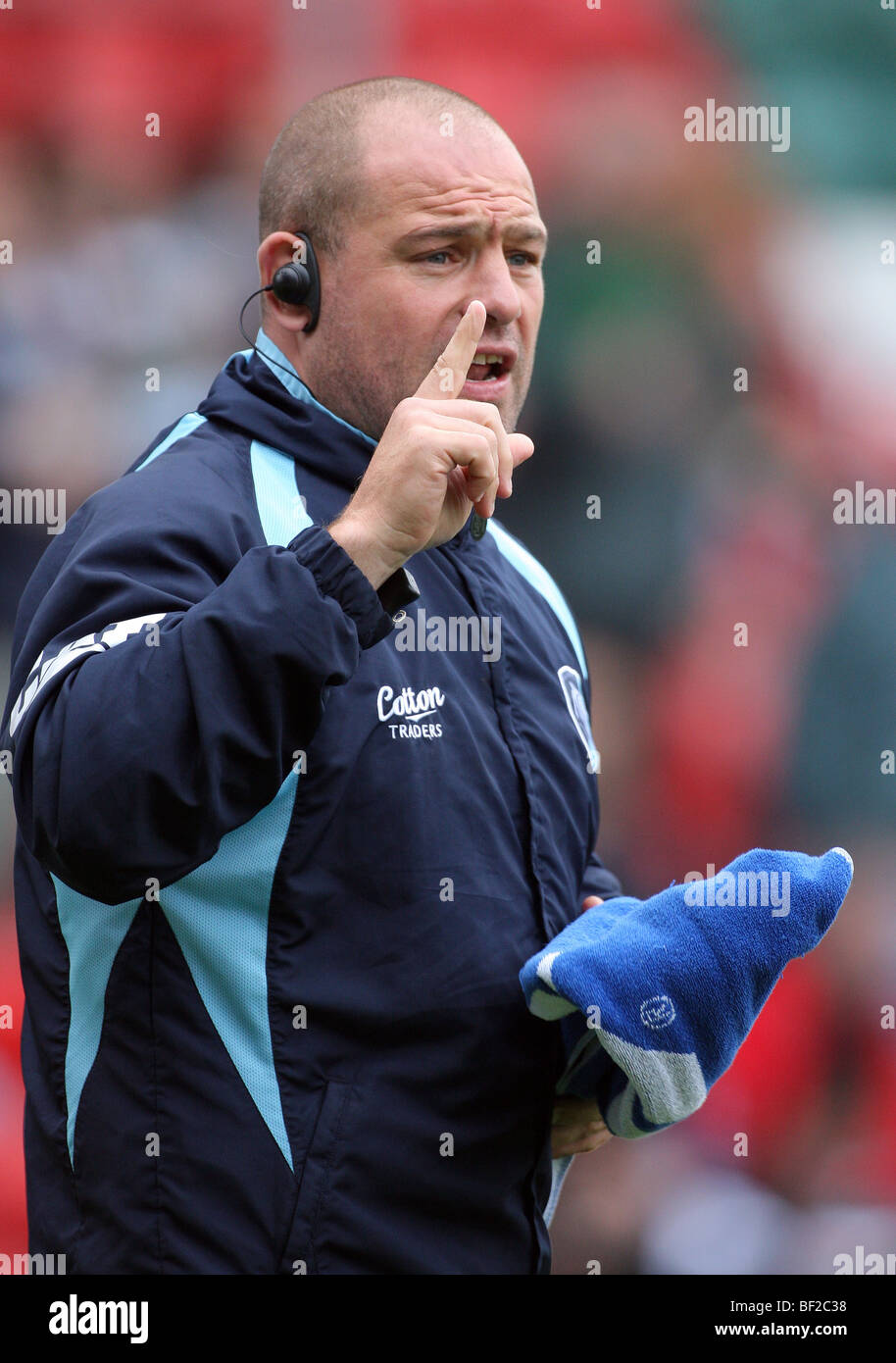 RICHARD COCKERILL LEICESTER TIGERS RU HEAD COACH WELFORD ROAD LEICESTER ...