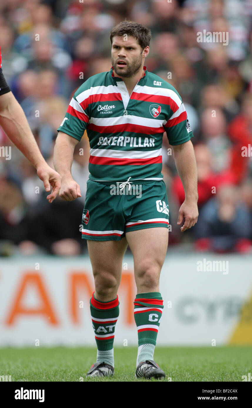 DAN HIPKISS LEICESTER TIGERS RU WELFORD ROAD LEICESTER ENGLAND 03 ...