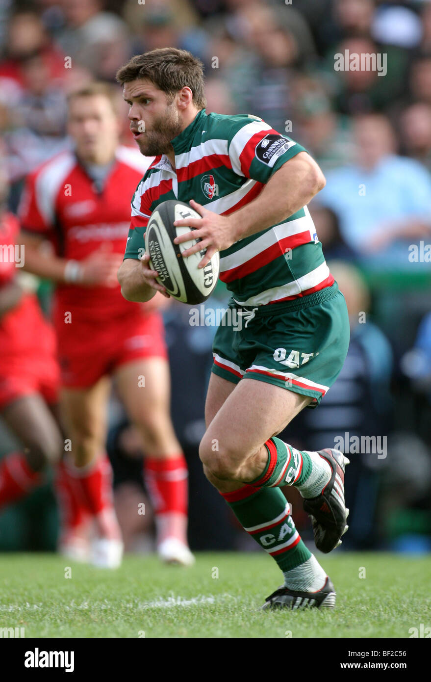 DAN HIPKISS LEICESTER TIGERS RU WELFORD ROAD LEICESTER ENGLAND 03 ...