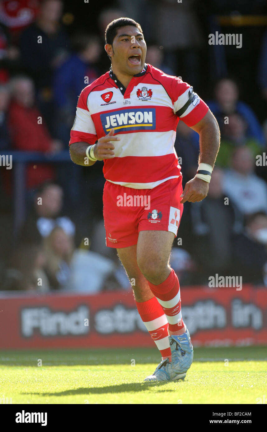 LESLEY VAINIKOLO GLOUCESTER RUGBY HEADINGLEY CARNEGIE LEEDS ENGLAND 04 ...