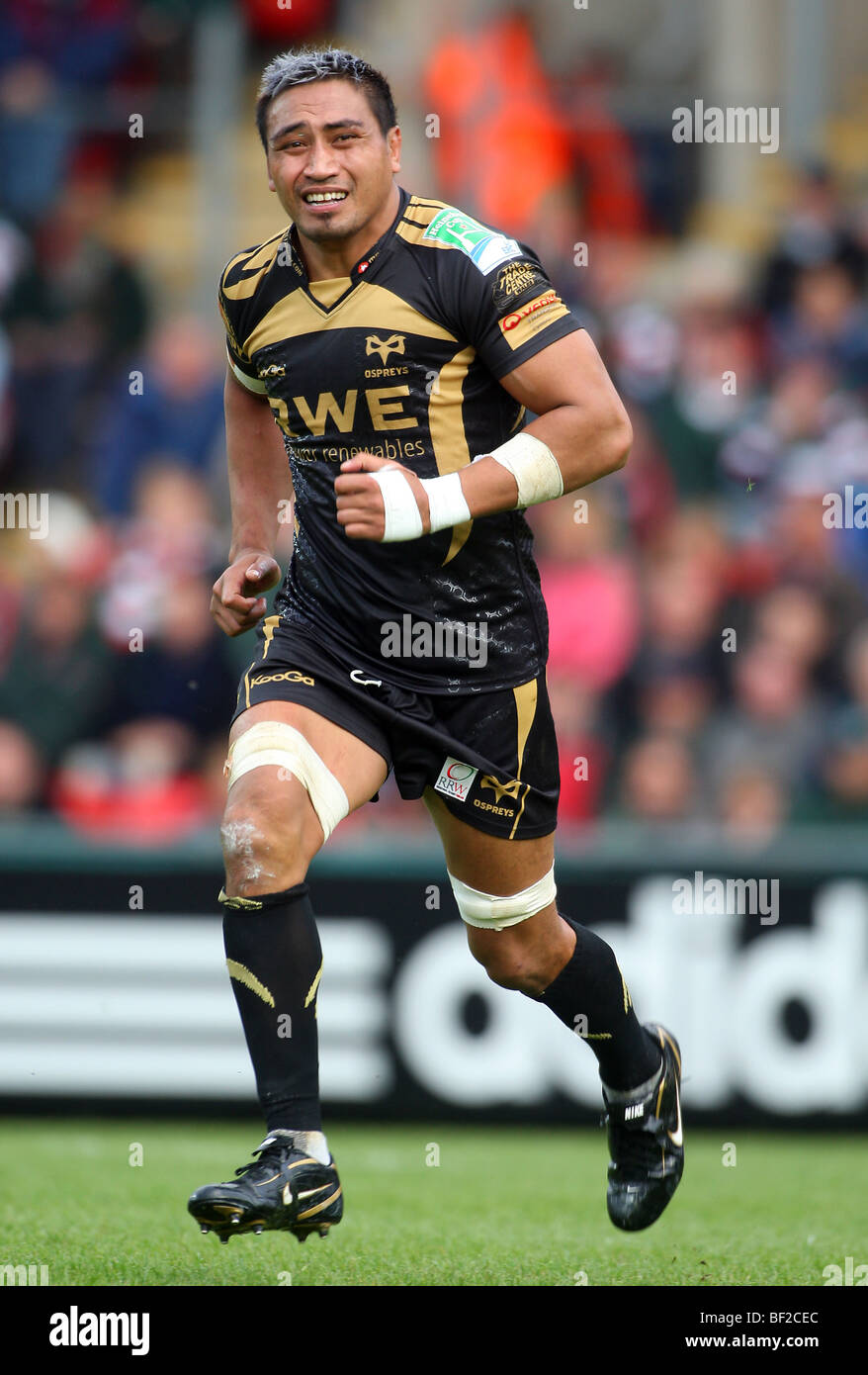 JERRY COLLINS OSPREYS WELFORD ROAD LEICESTER ENGLAND 11 October 2009 ...