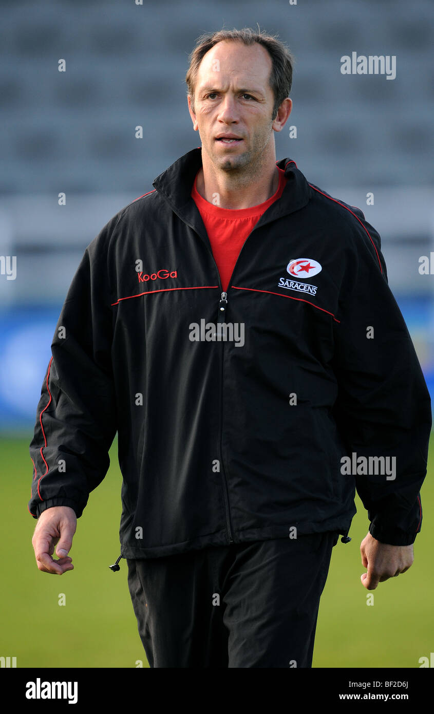 BRENDAN VENTER SARACENS DIRECTOR OF RUGBY KINGSTON PARK NEWCASTLE ...