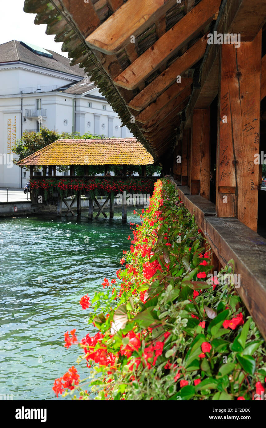 Kapellbrücke, Lucerne, Canton of Lucerne, Switzerland Stock Photo - Alamy