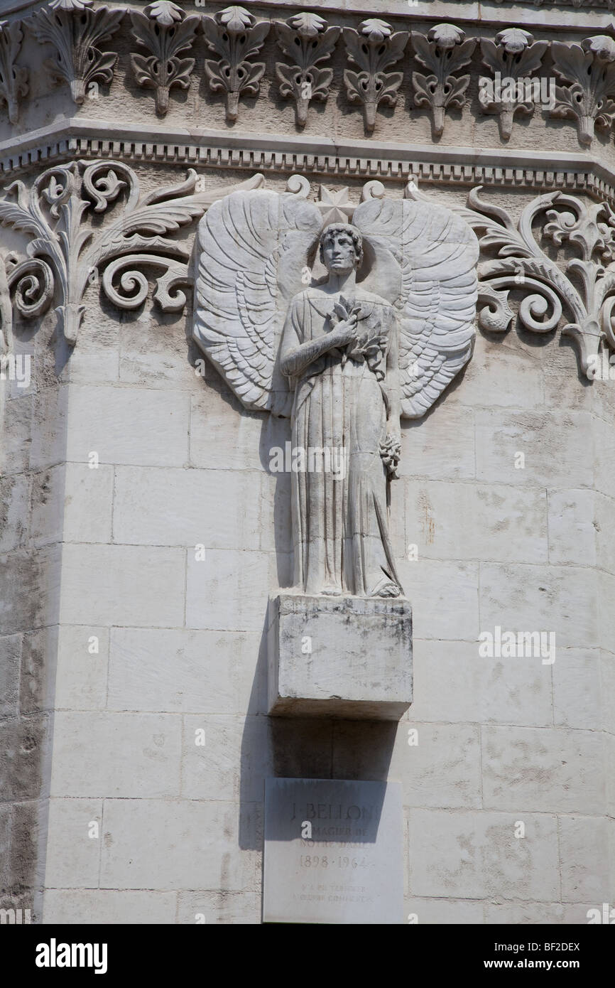 France, Lyon, angel figure Stock Photo - Alamy
