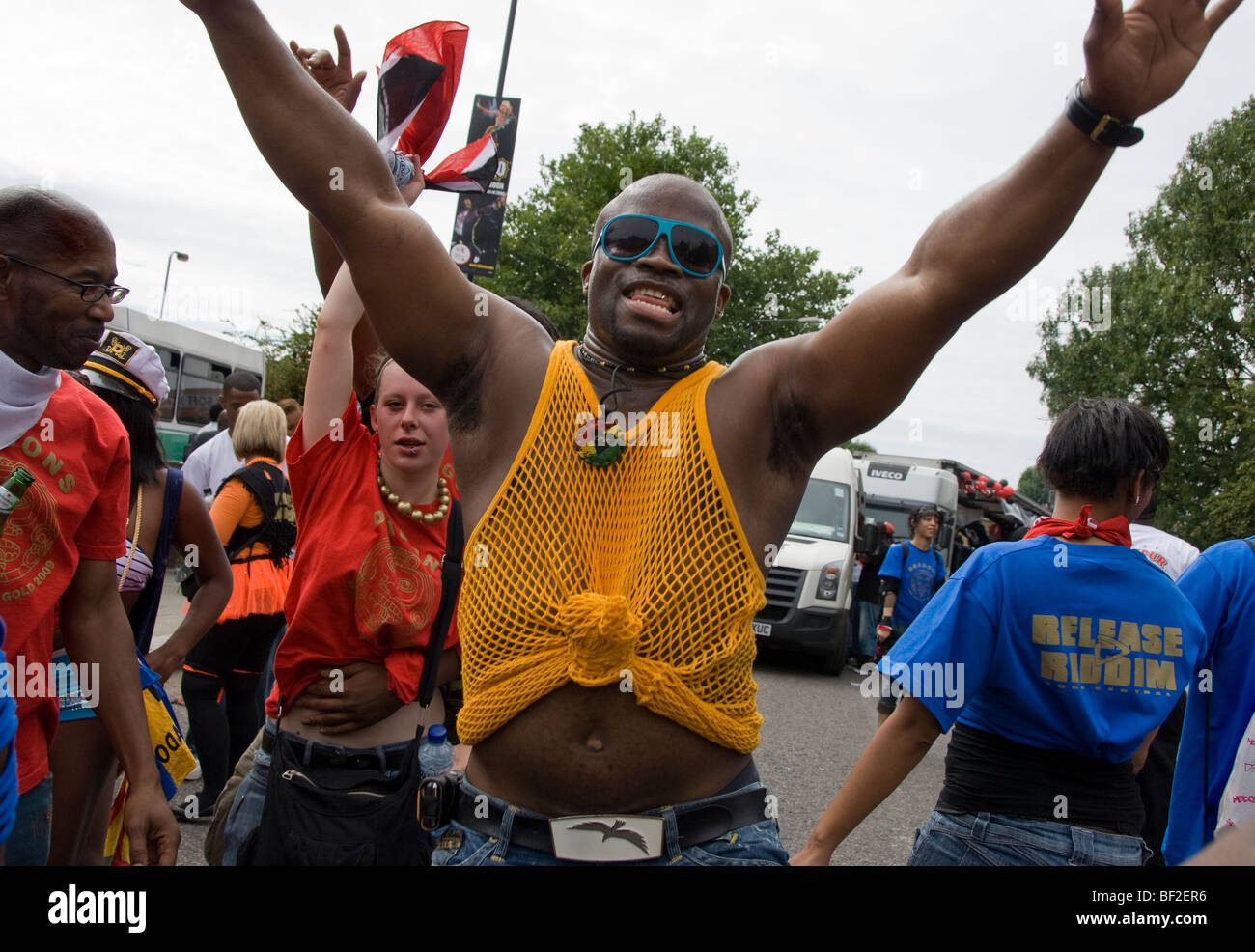 Exuberant dancing hi-res stock photography and images - Alamy