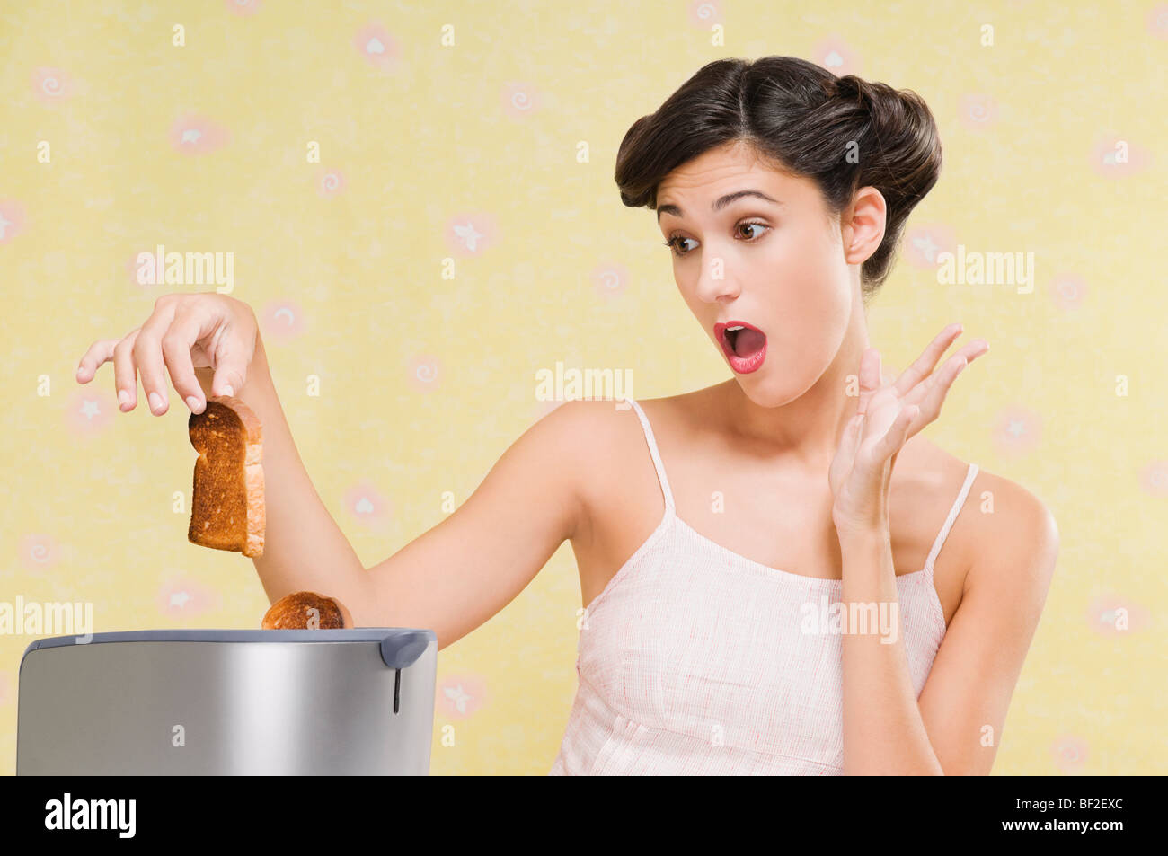 Burnt toast person hi-res stock photography and images - Alamy