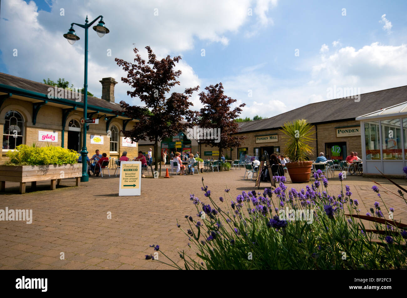 Rowsley retail outlet near Bakewell in Derbyshire Peak District England ...