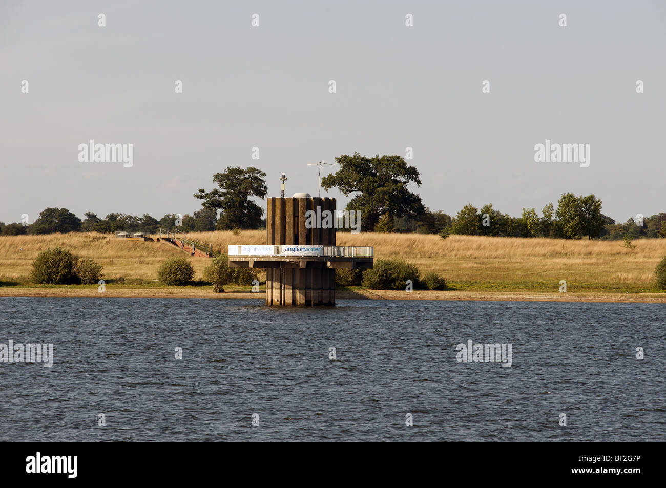 Water reservoir, Suffolk, UK Stock Photo - Alamy