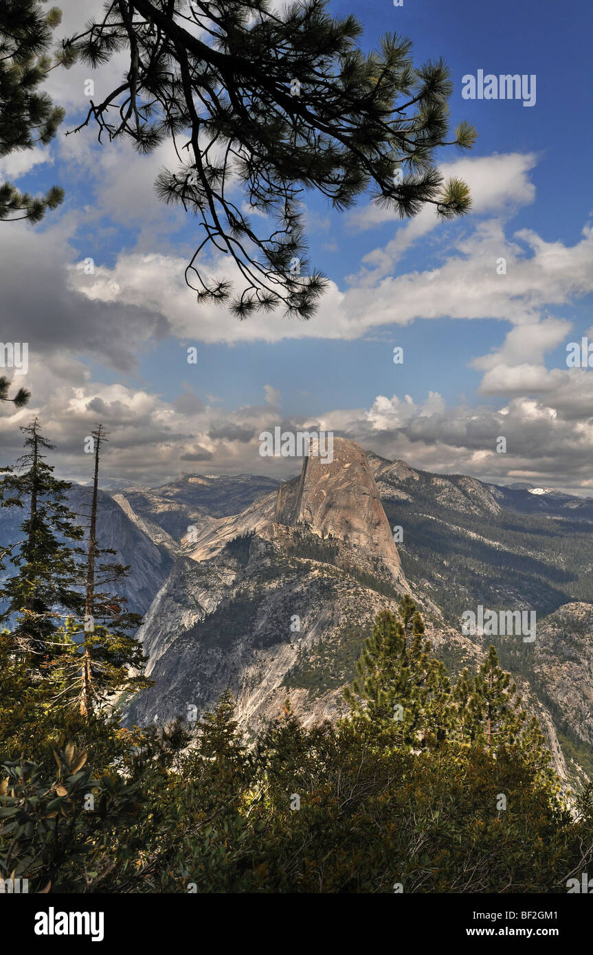 Yosemite National Park view from the Glacier Point Stock Photo - Alamy