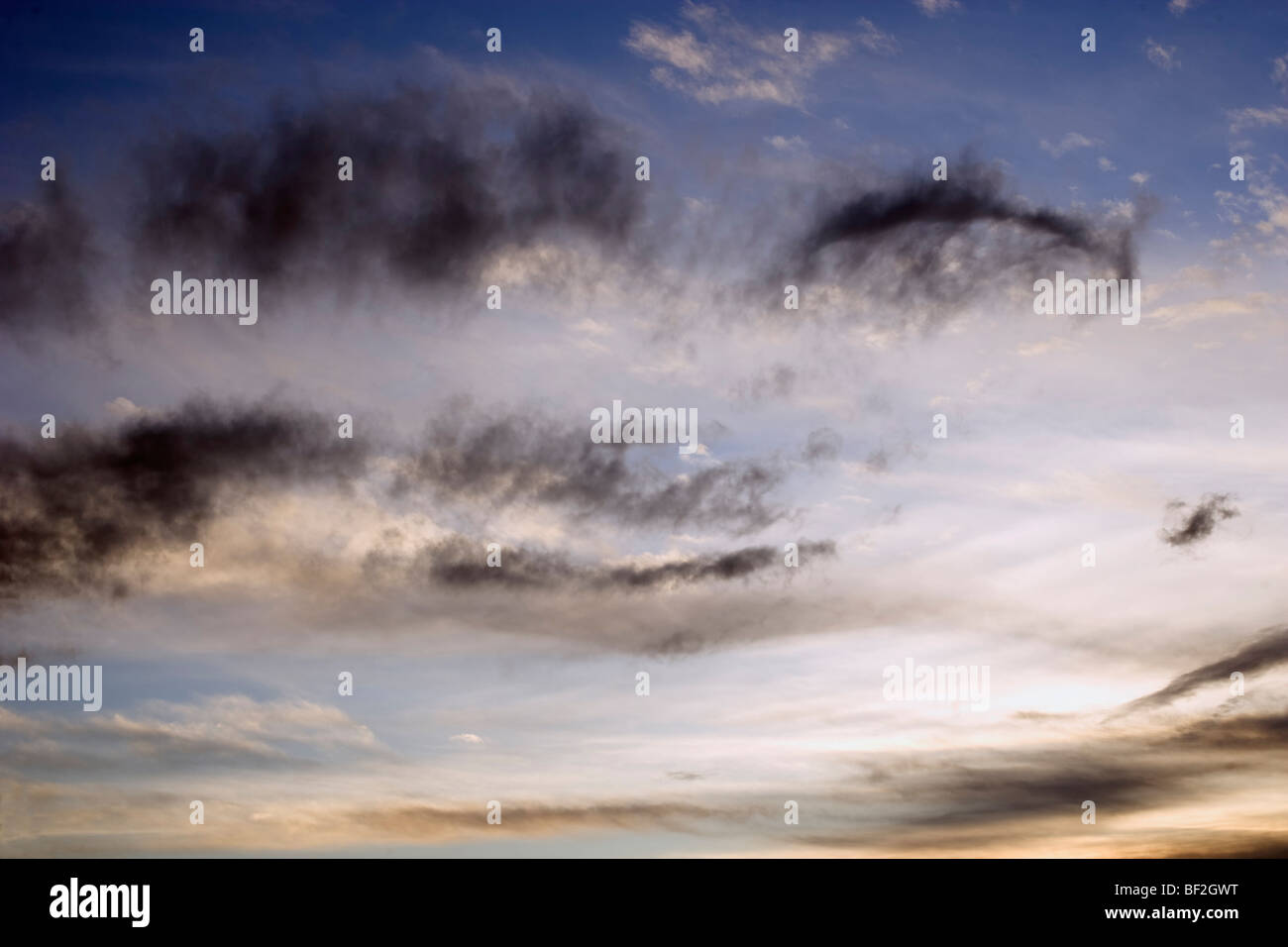 Fair weather clouds Stock Photo - Alamy