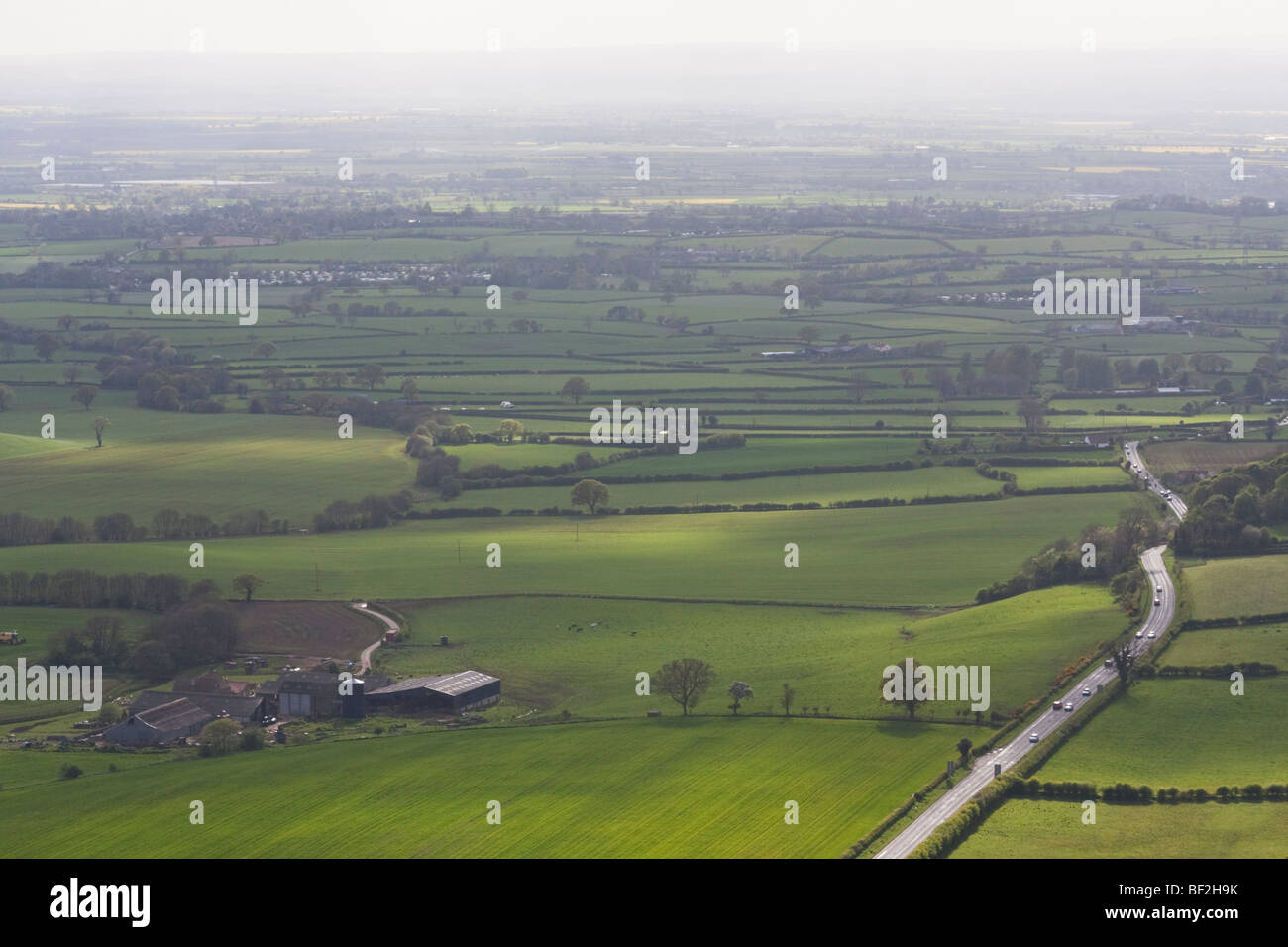 Aerial view yorkshire moors hi-res stock photography and images - Alamy