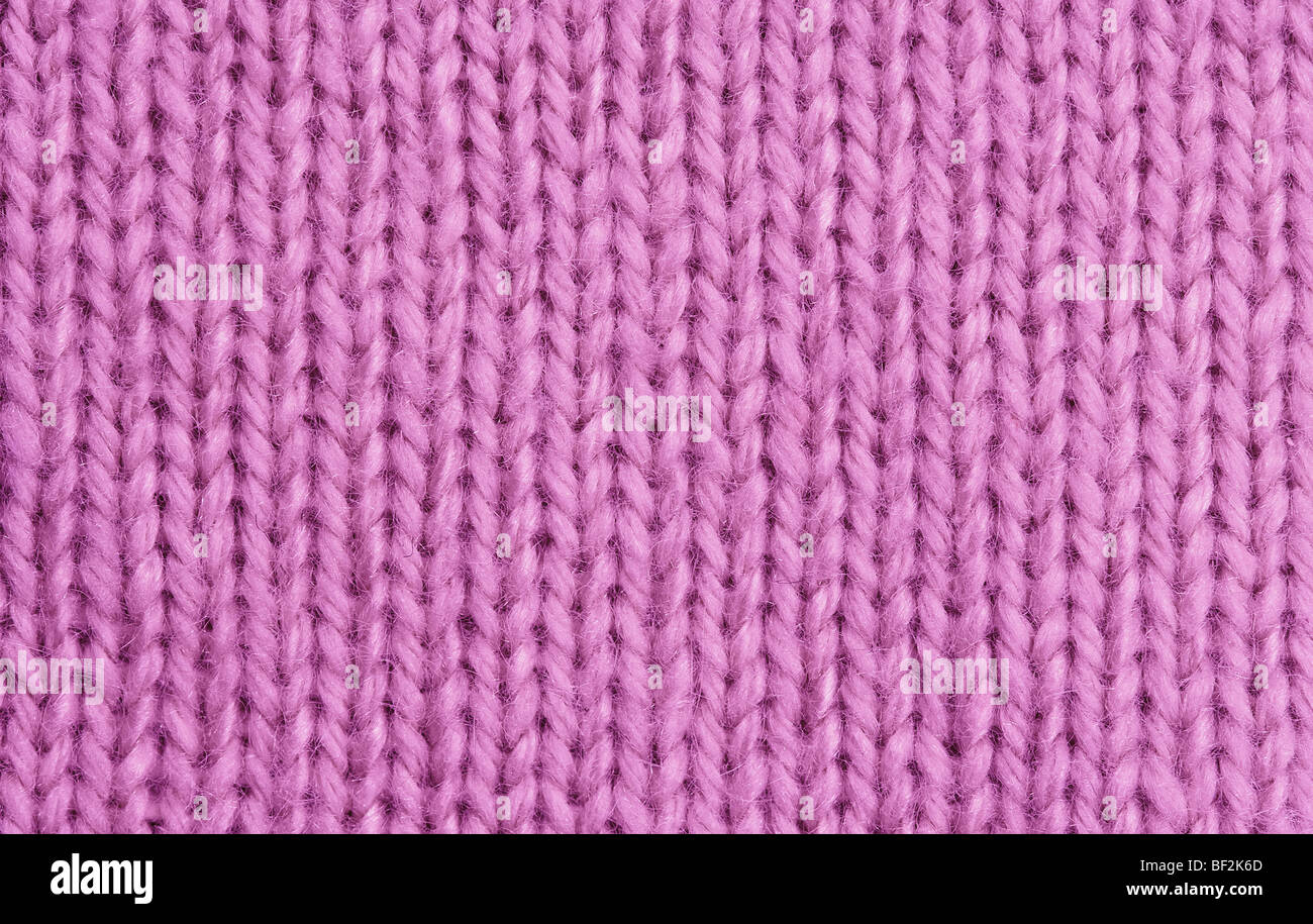Macro of a woolen Pattern - Detail of plain Knitting Stock Photo - Alamy