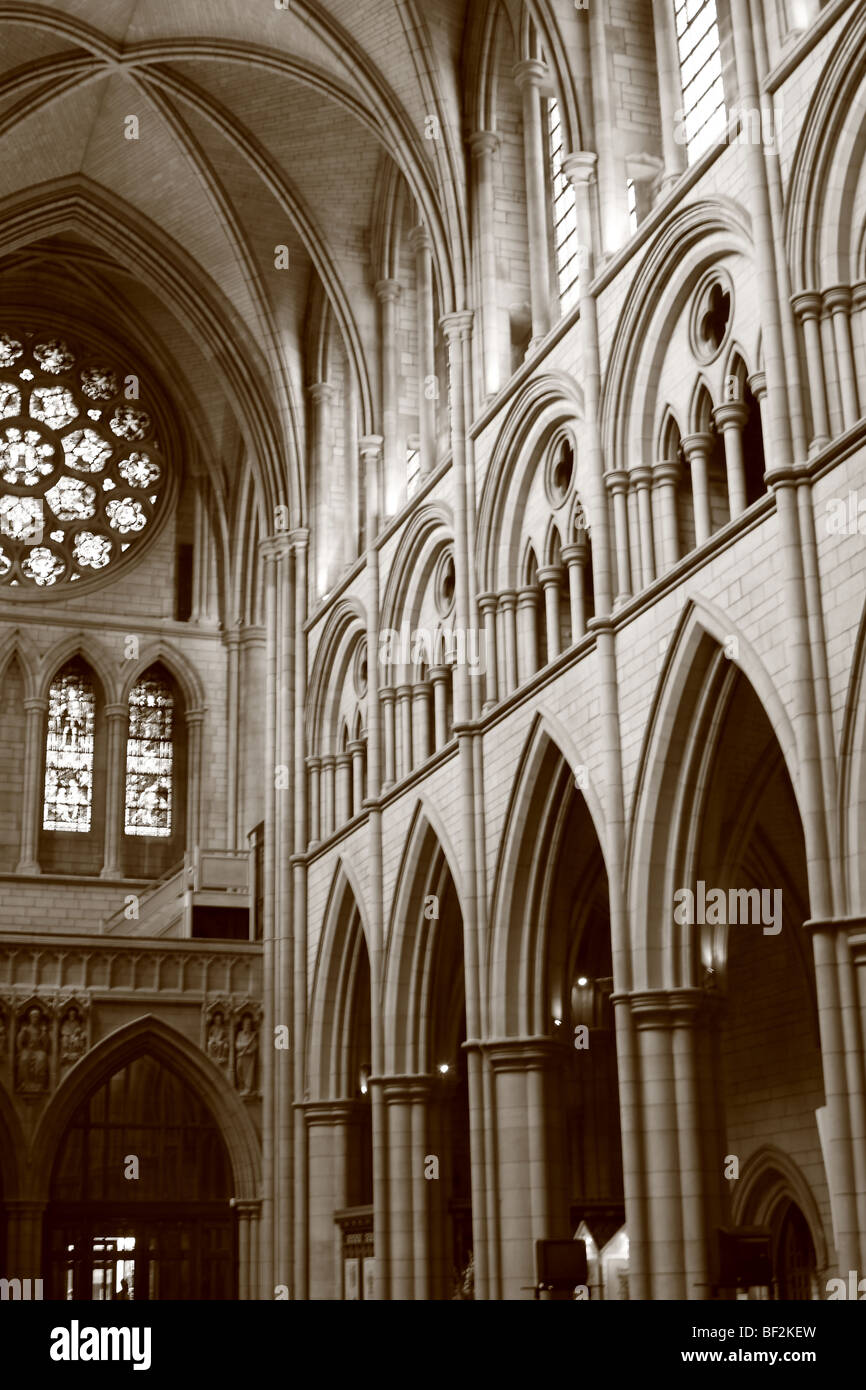 Interior of Truro cathedral Stock Photo - Alamy