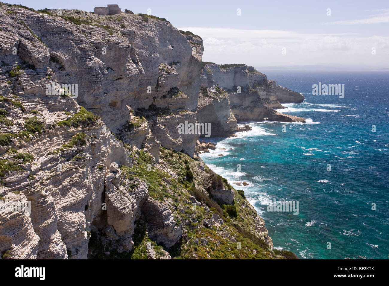 Bonifacio south coast corsica france hi-res stock photography and images - Alamy