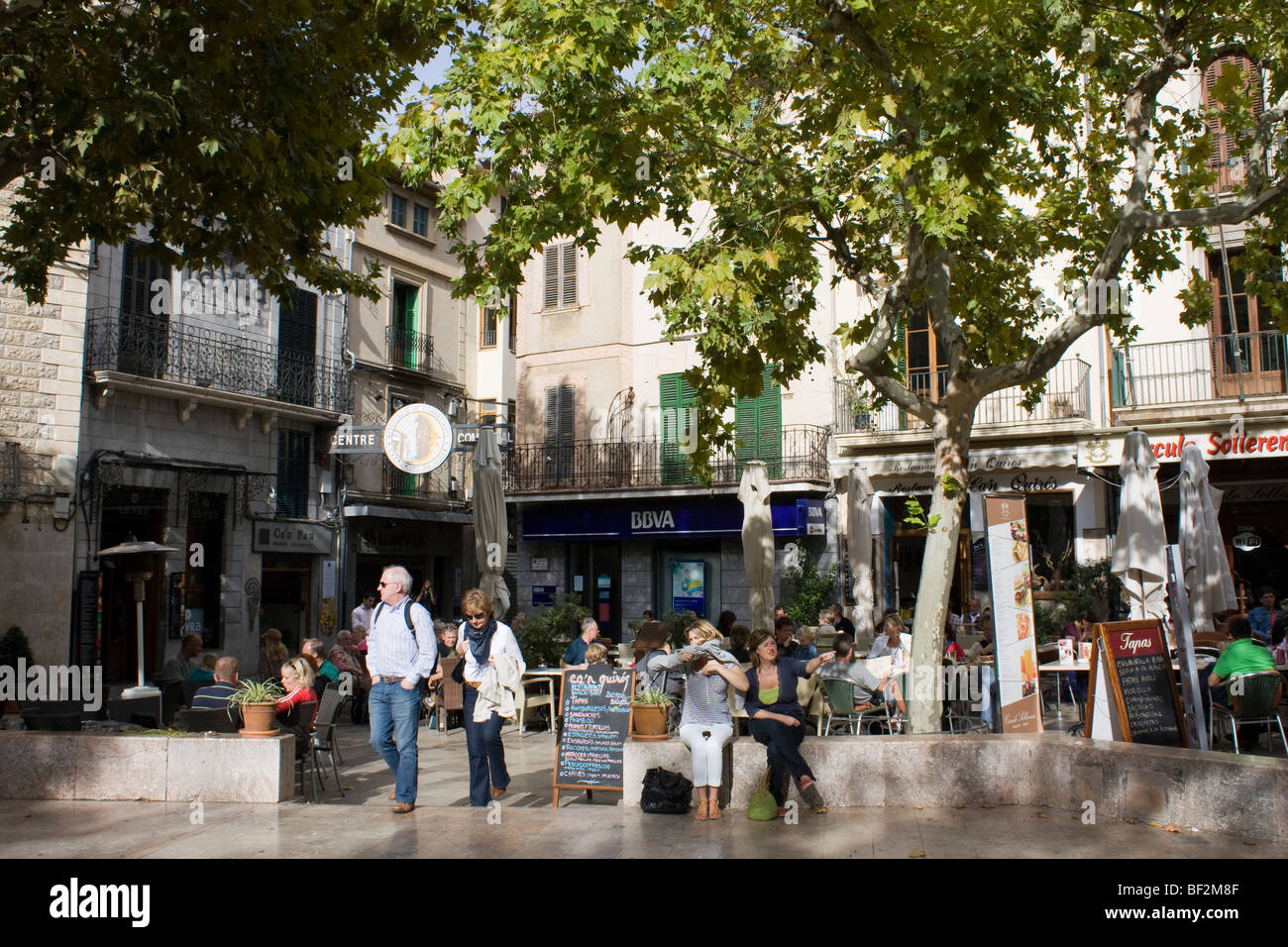 soller Sóller town majorca mallorca spain Balearic Islands Stock Photo ...