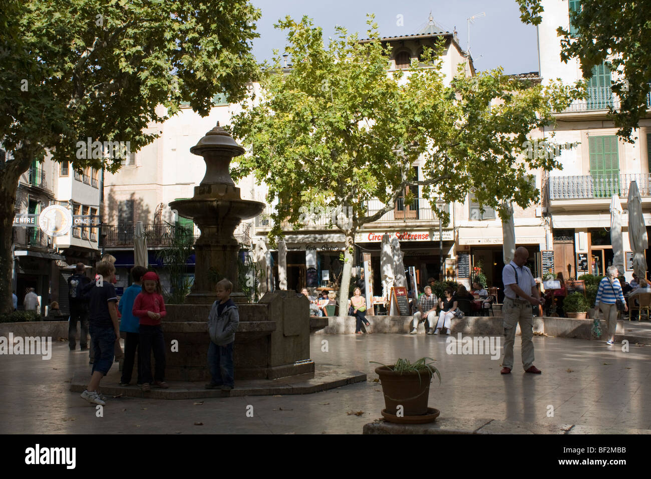 soller Sóller town majorca mallorca spain Balearic Islands Stock Photo ...